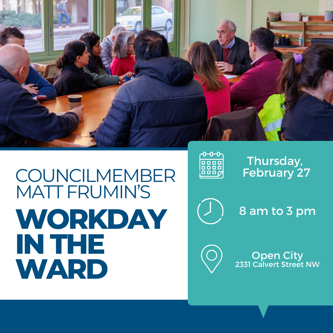 Home | Ward 3 Councilmember Matt Frumin